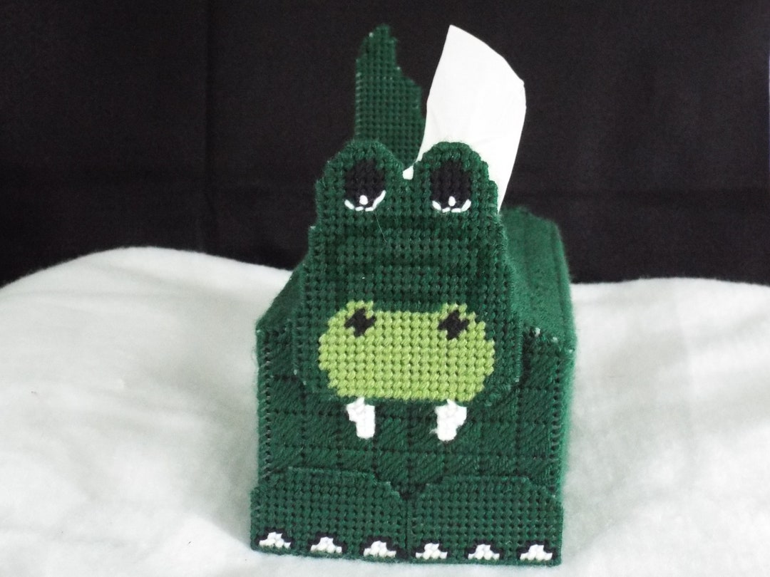 Alligator Tissue Box Cover - Etsy