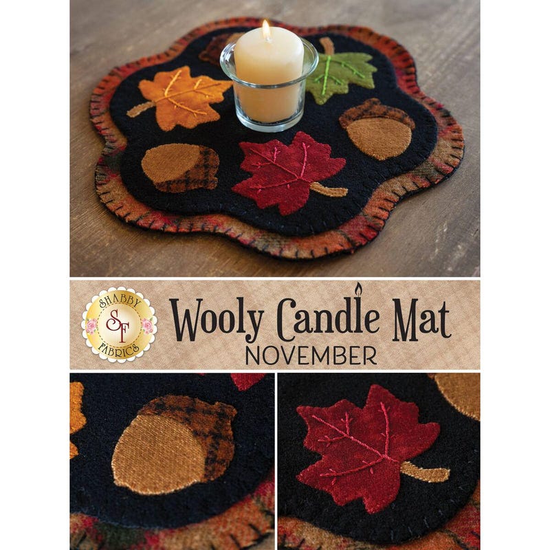 Candle Mat Pattern - Etsy