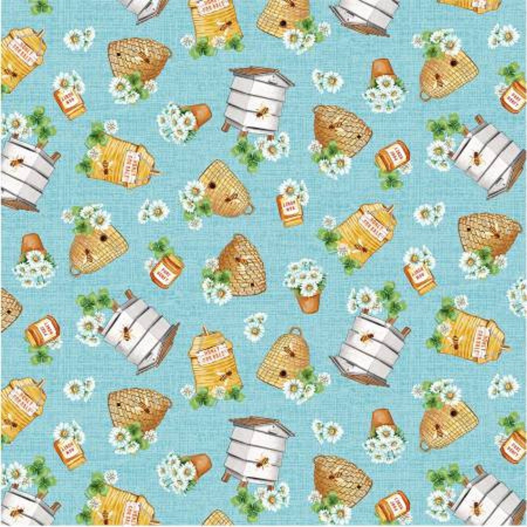 Busy Bee Farm Bee Hives DCX11255-BLUE - Etsy