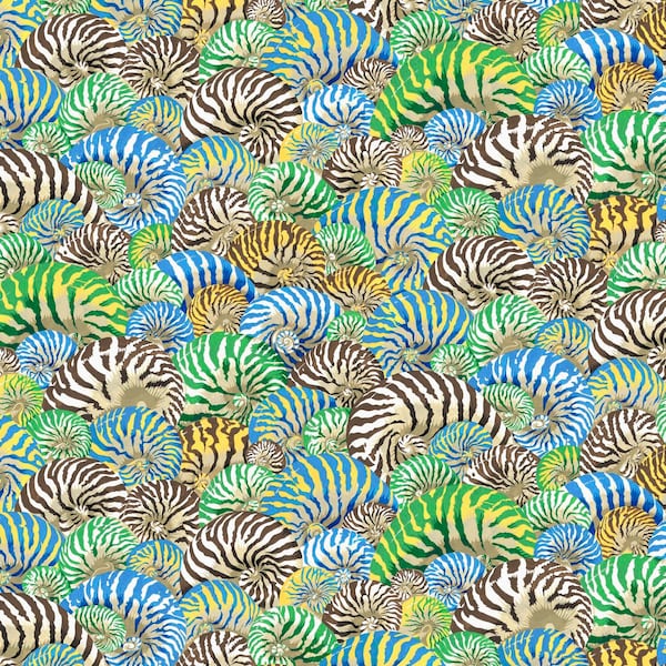 Nautilus Fabric - Etsy
