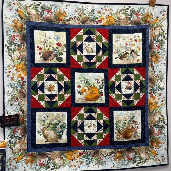 Hedgehog Quilt - Etsy