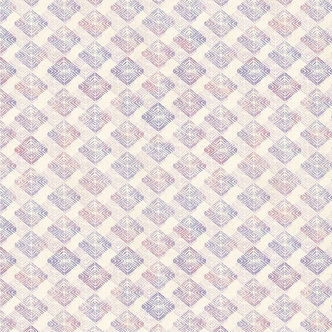 Hydrangea Mist Purple Diamonds 3023-39823-236 by Wilmington Prints - Etsy