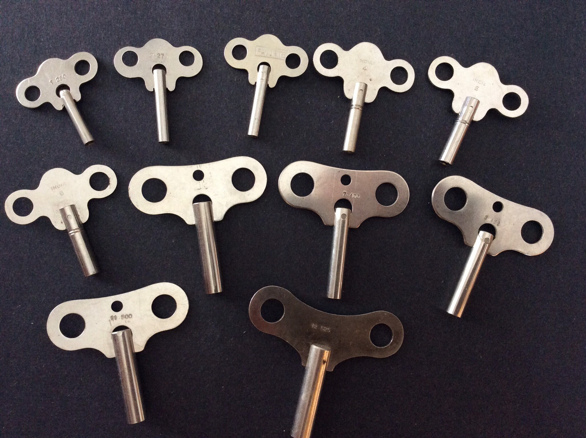 Clock Winding Keys - Etsy