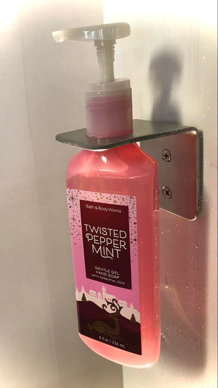 Hand Soap Shampoo or Conditioner Bottle Wall Mount Bracket - Etsy