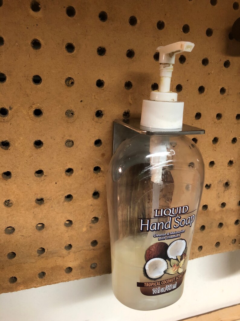 Hand Soap Shampoo or Conditioner Bottle Wall Mount Bracket | Etsy