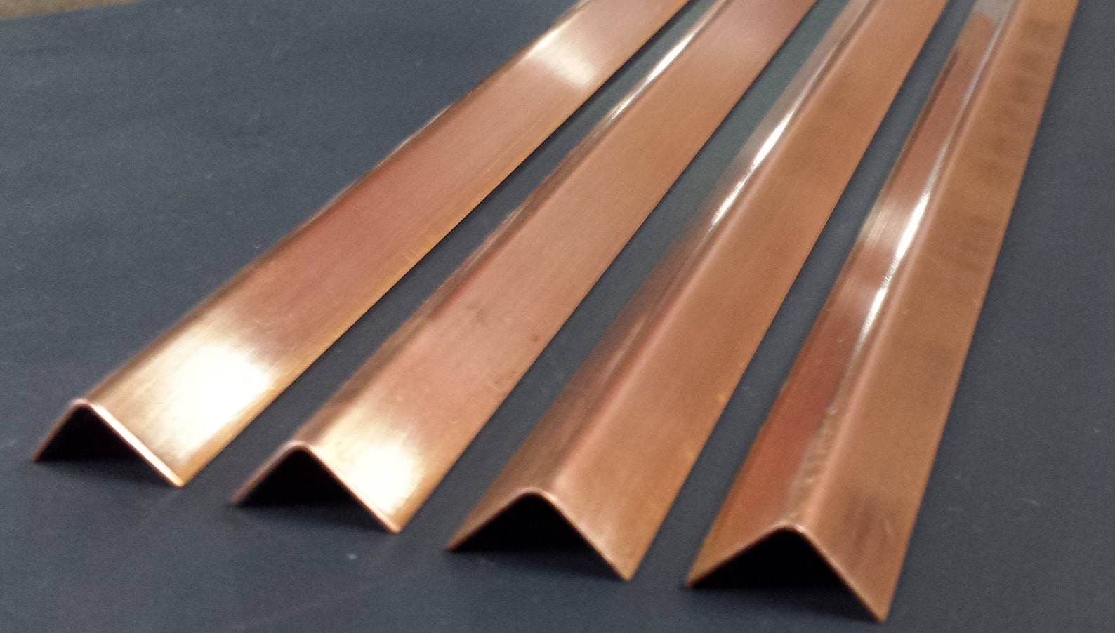 Copper Sheet Angle .027 20oz. 22 gauge 1/2 x | Etsy
