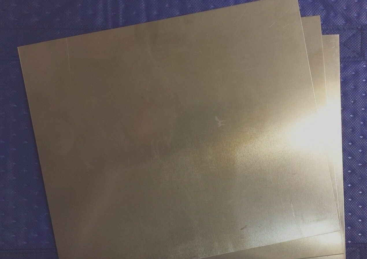 Stainless Steel Sheets, Type 316, 24ga. (3 Pcs.) - Etsy