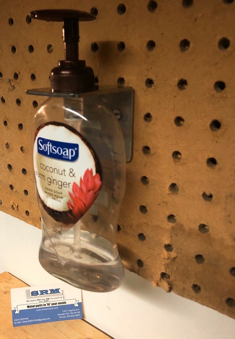 Hand Soap Shampoo or Conditioner Bottle Wall Mount Bracket | Etsy