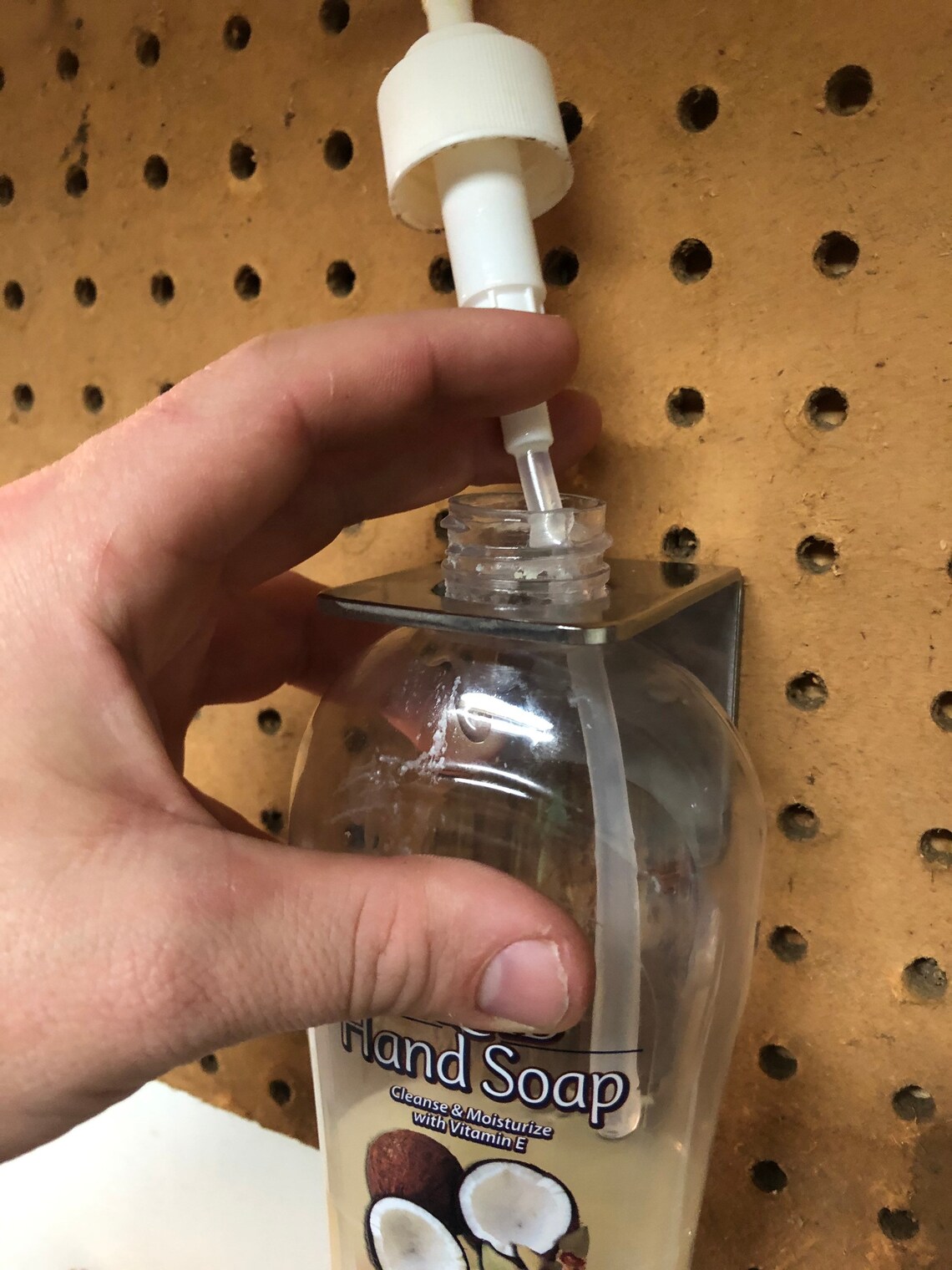 Hand Soap Shampoo or Conditioner Bottle Wall Mount Bracket - Etsy