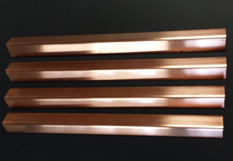 Copper Sheet Angle .027 20oz. 22 Gauge 1/2 X | Etsy
