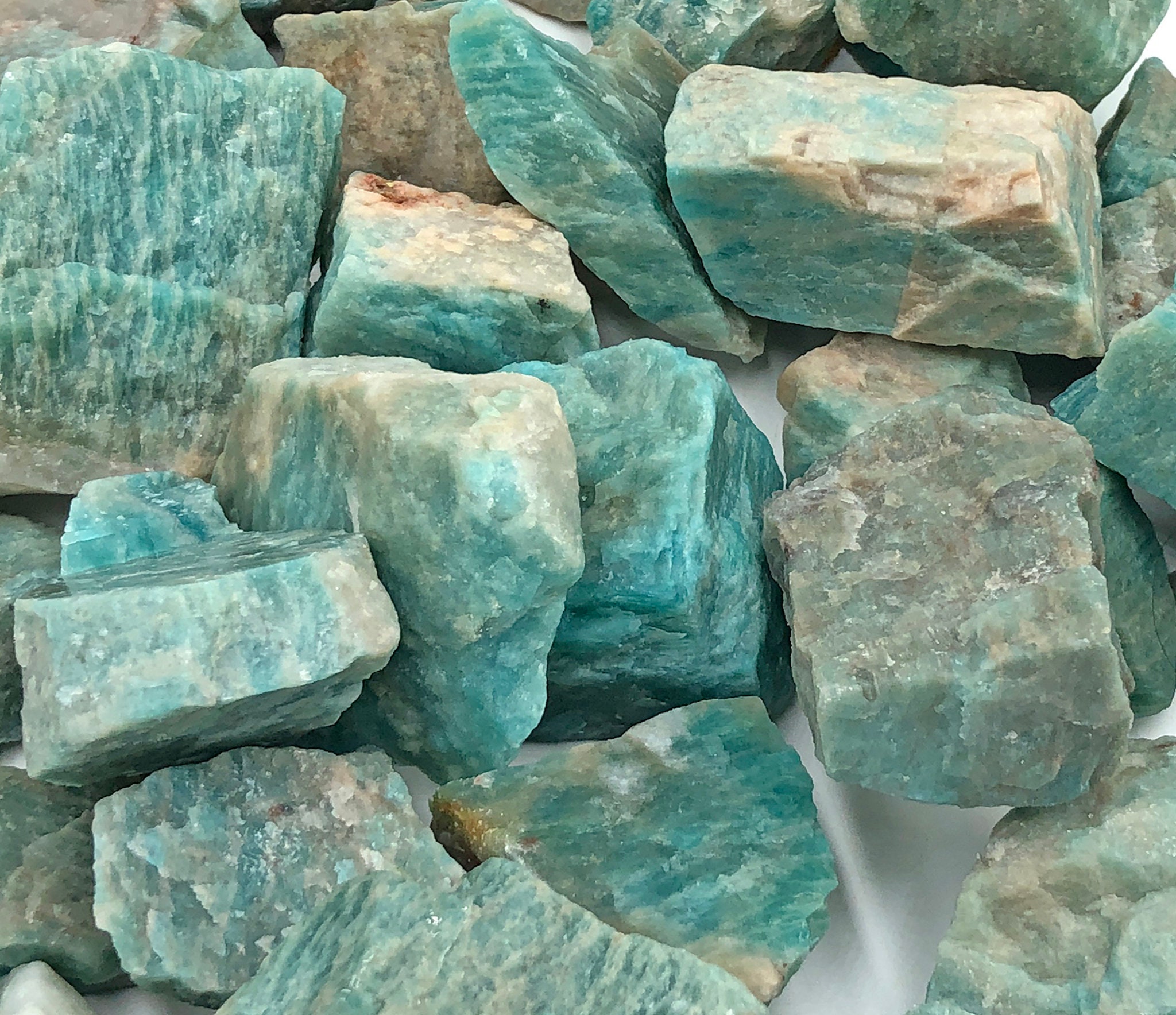 Jewelry & Beauty Craft Supplies & Tools Materials 1 LB Amazonite Rough ...