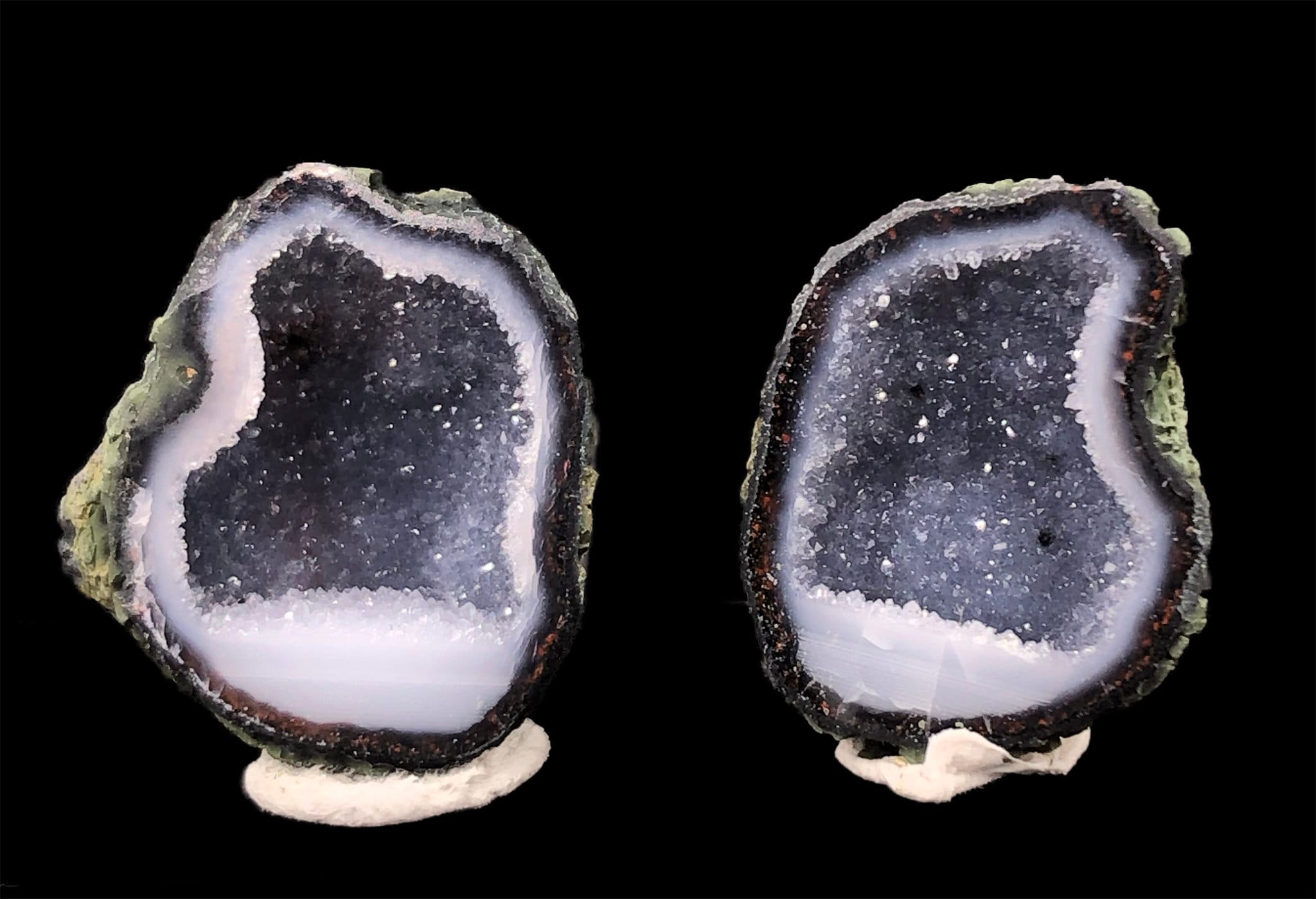 Pair of Tabasco Geodes from Mexico