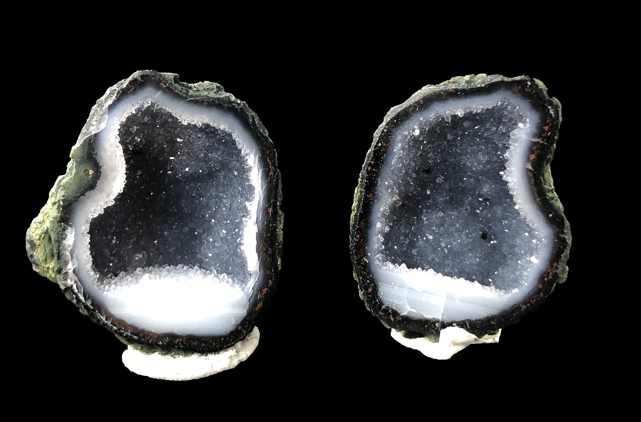 Pair of Tabasco Geodes from Mexico