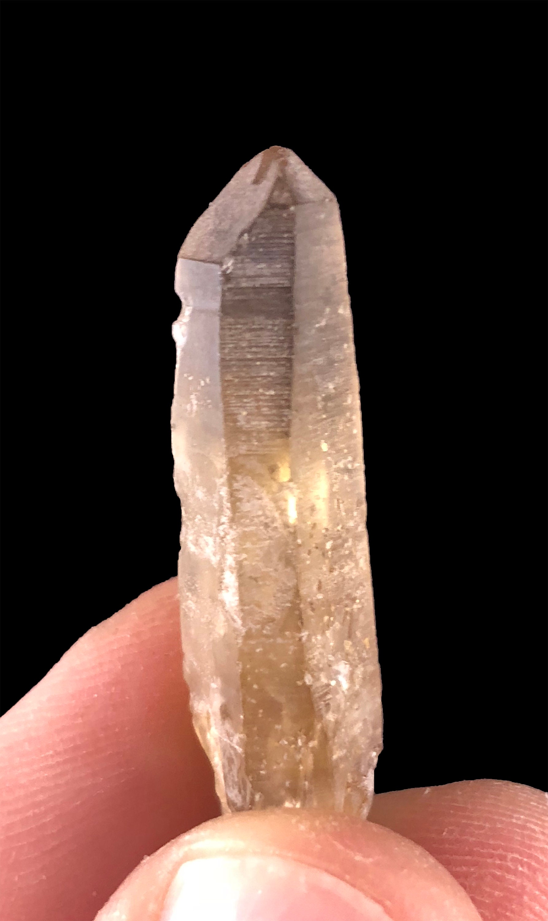 3 Smoky Citrine Points from Congo, South Africa - Natural