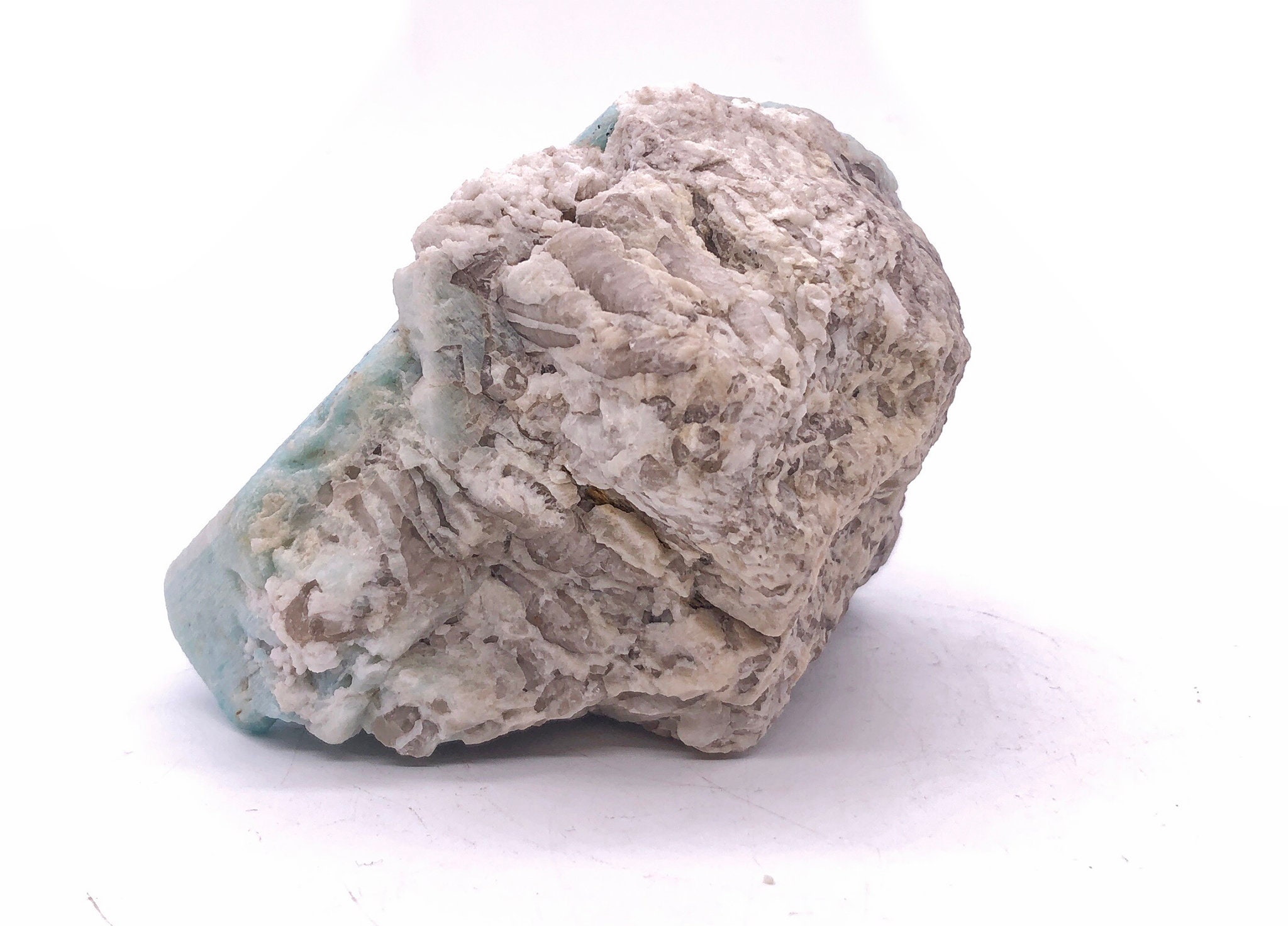 Large 1 Pound - Amazonite from Konso, Ethiopia - Microline var ...