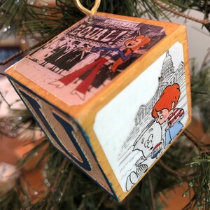 Schoolhouse Rock Christmas Ornaments Vintage Alphabet Blocks: Grammar ...