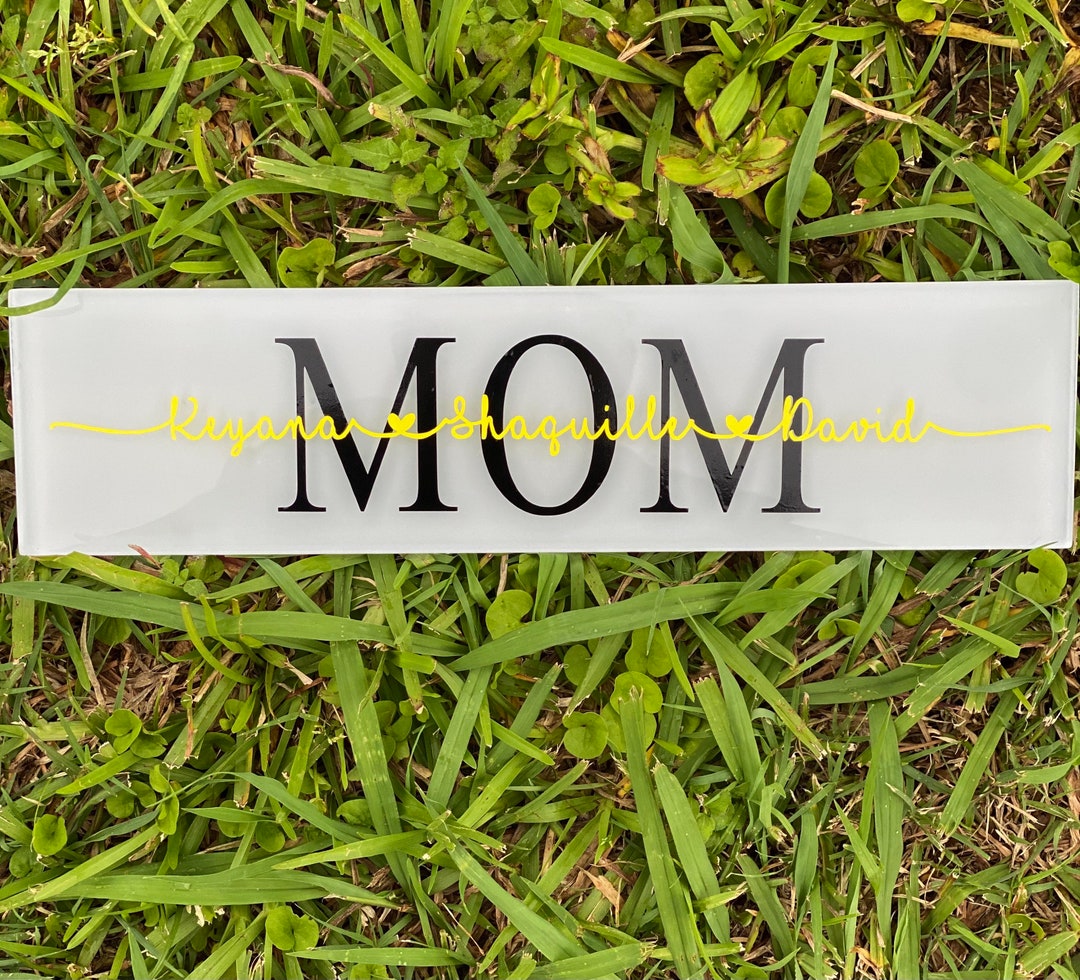 Personalized “mom” Tiles - Etsy