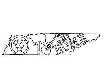 Tennessee Pes File | Etsy