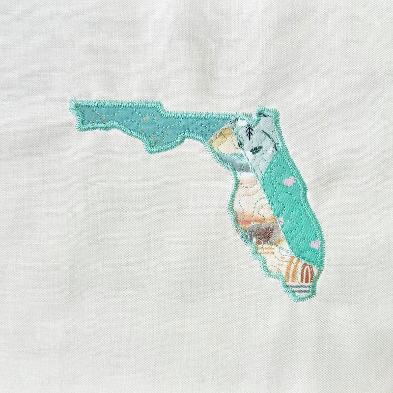Florida Quilt Block - Etsy
