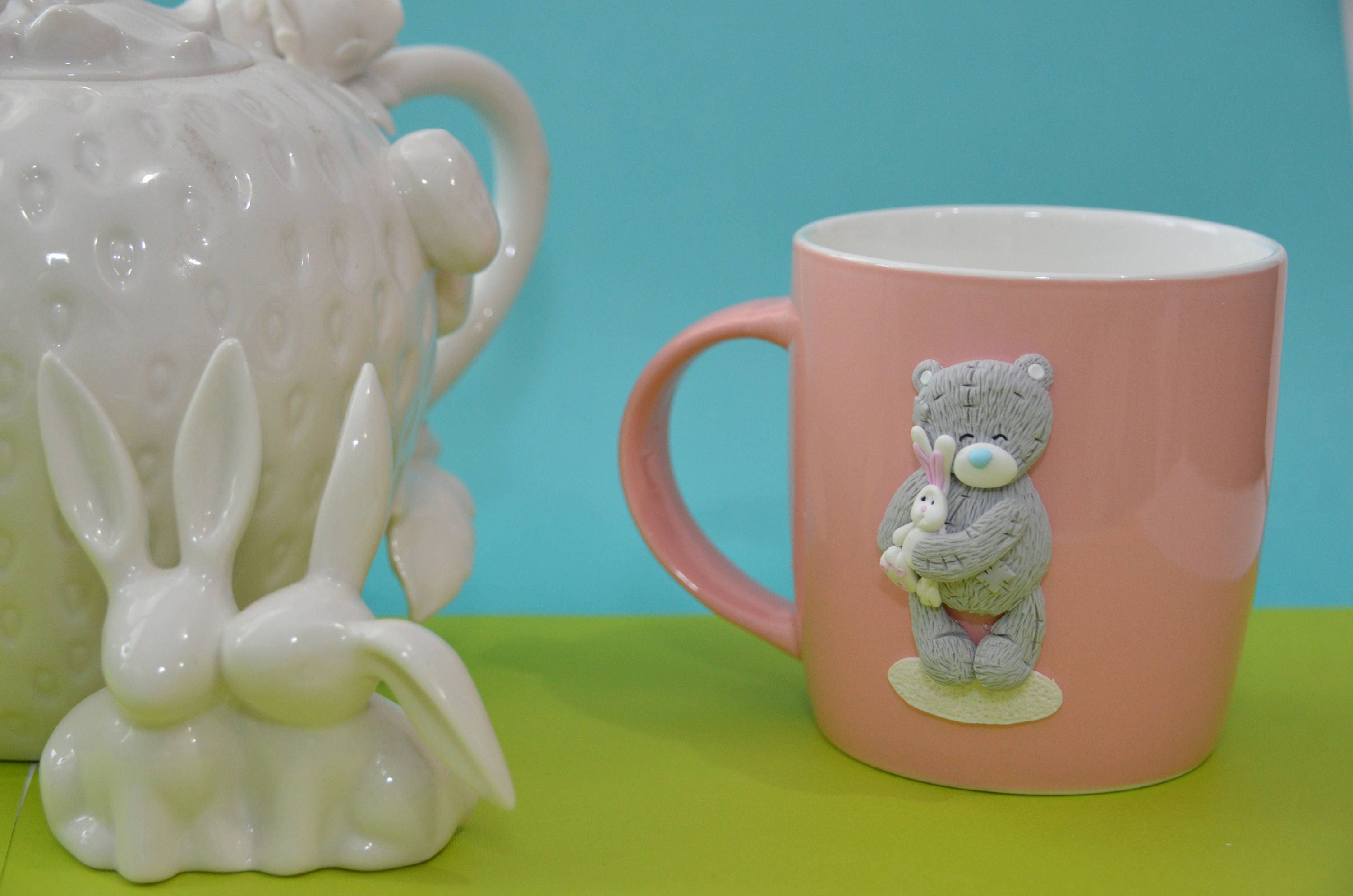 Kids Cups, Teddy Bear, Teddy Bear Cup, Kids Mug, Children Mug, Cups ...