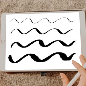 3 Pack Procreate Brushes/ iPad Lettering / Calligraphy - Etsy