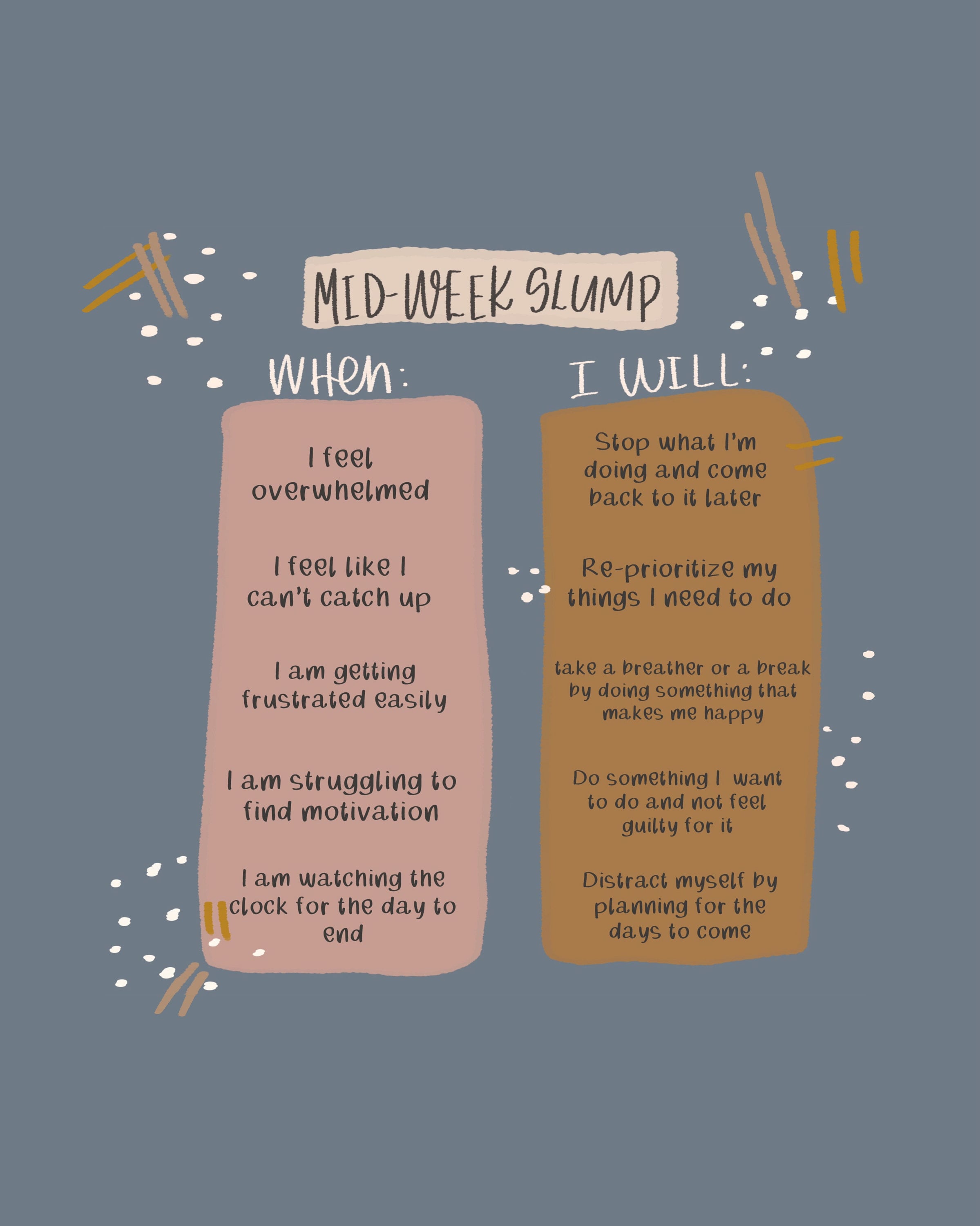 Mid Week Affirmations / Digital Print / Download - Etsy