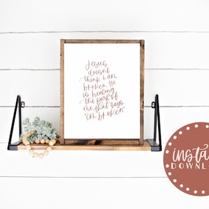 I’m Not Broken Quote Print / Jesus Print / Digital Download - Etsy