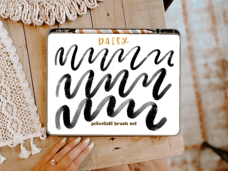 Daisy Procreate Brush/ Procreate App/instant Download - Etsy