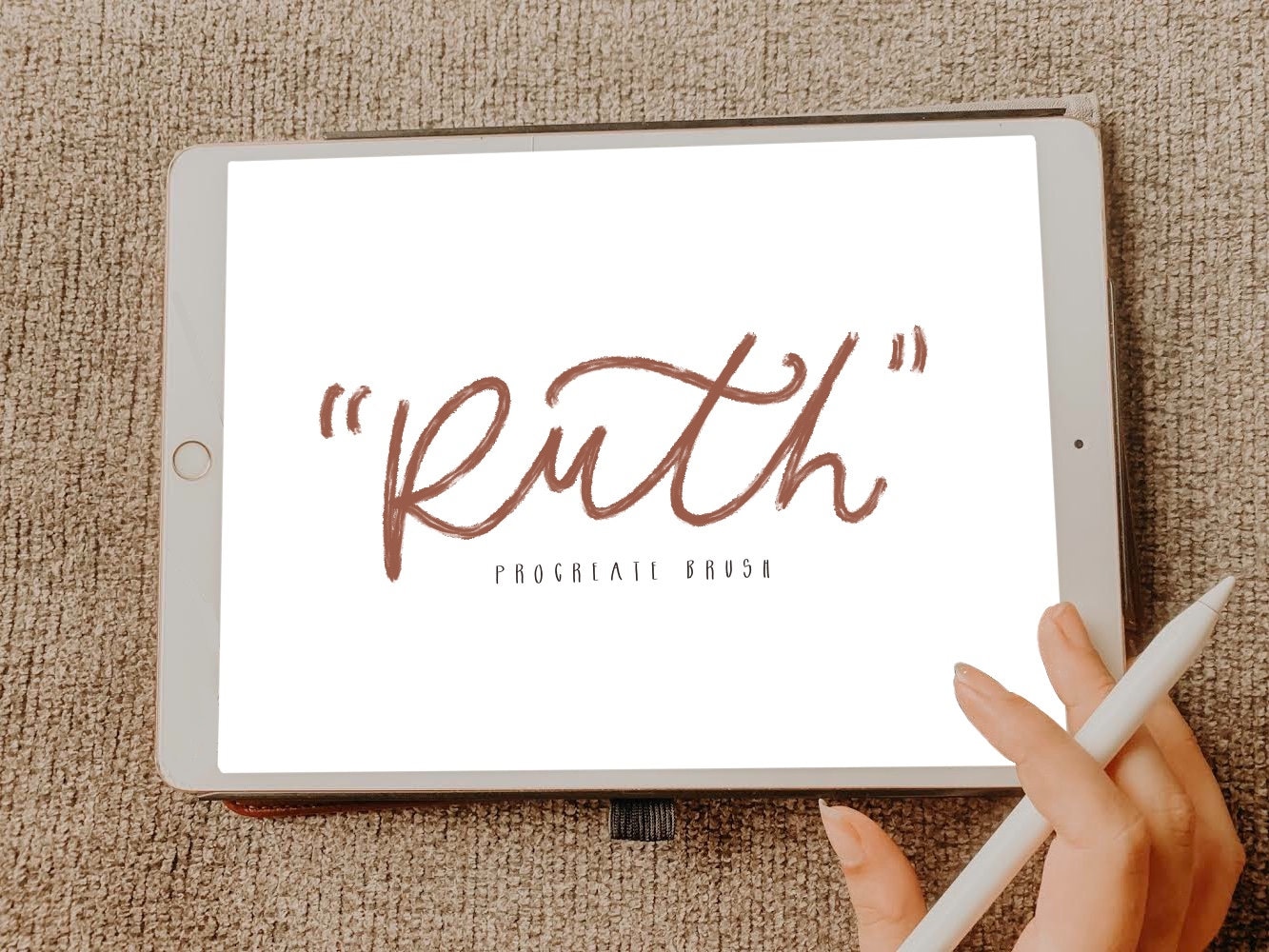 Ruth Procreate Lettering Brush / Calligraphy/ Lettering / - Etsy