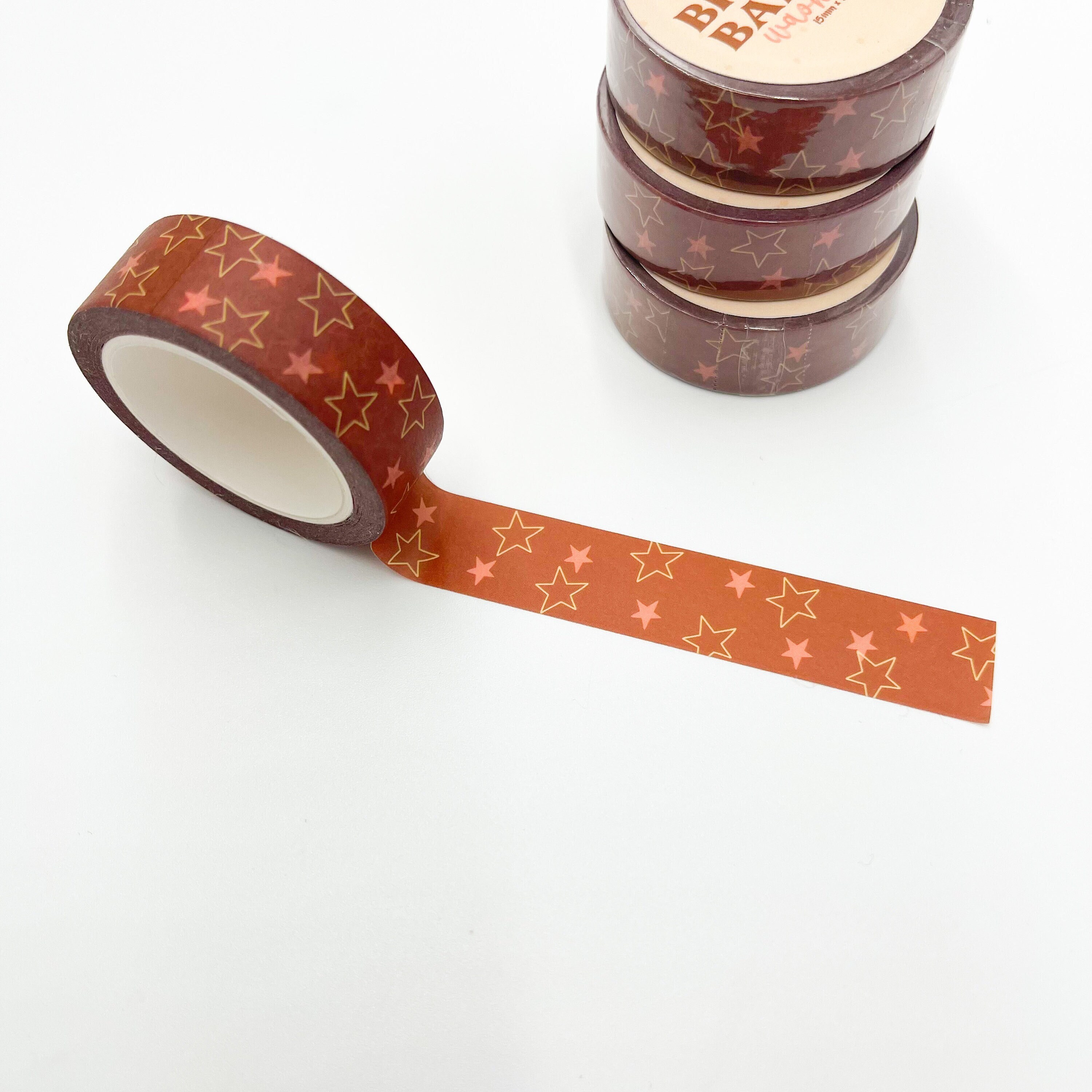 Scrapbooking Stars Stationery Washi Tape Night Sky Planner tape star ...