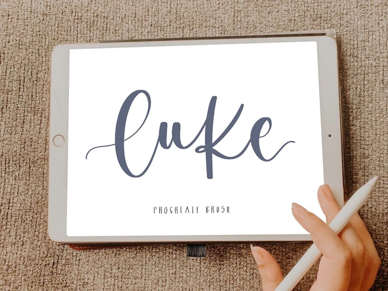 Luke Procreate Brush / Instant Download - Etsy