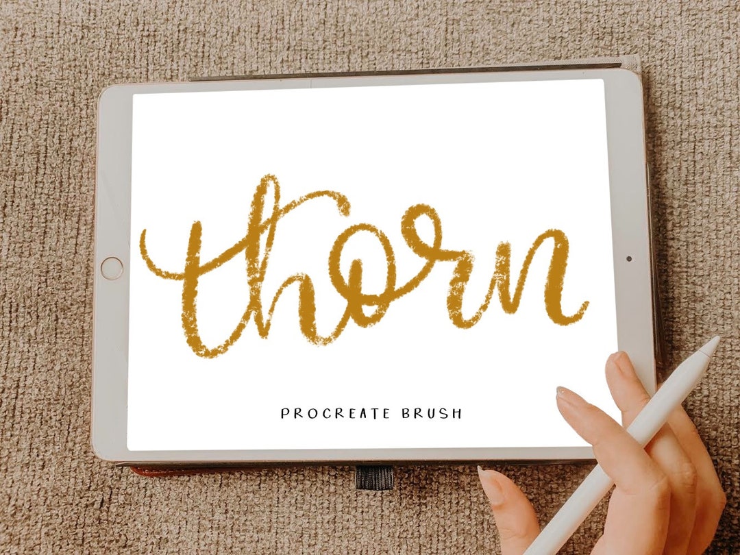 Thorn Procreate Brush / iPad Brush / Instant Download - Etsy