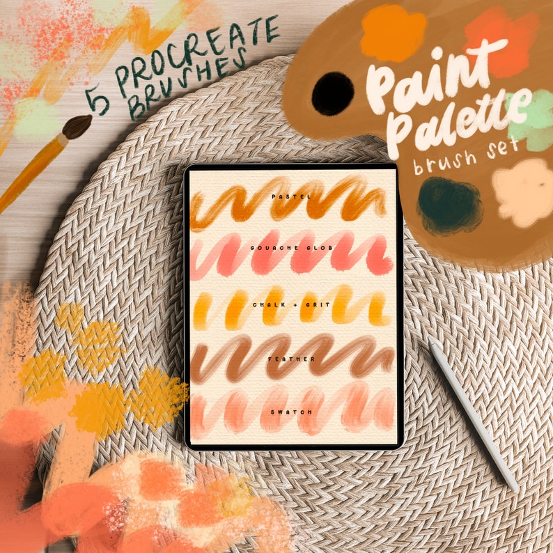 Paint Inspired Procreate Brushes / Procreate / Apple Pencil - Etsy