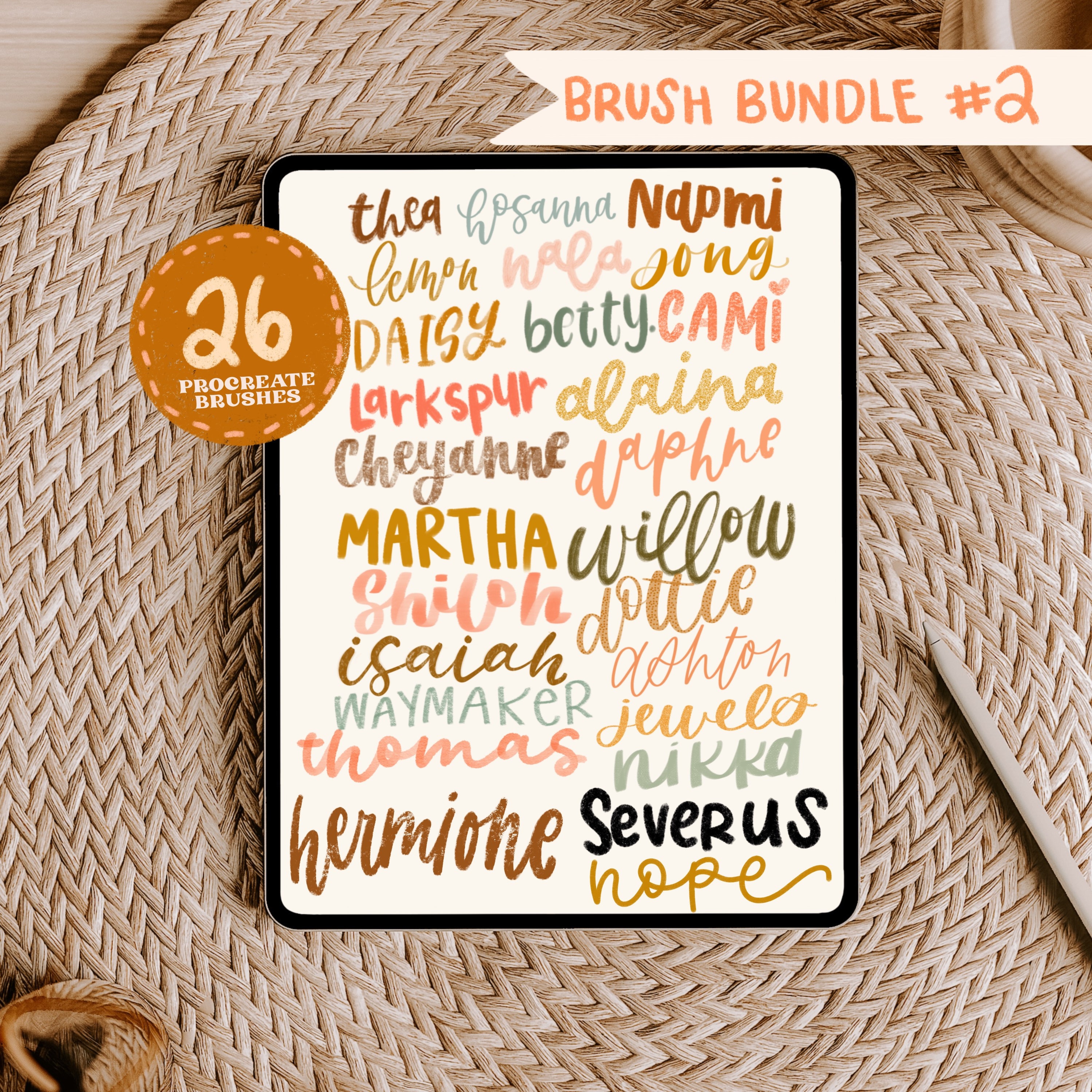 26 Procreate Brush Bundle 2 / Instant Download / Procreate Brushes - Etsy