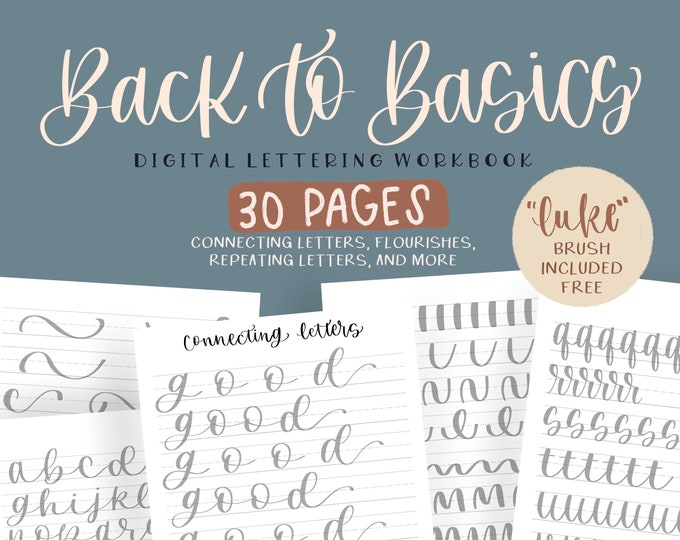 Back to Basics Procreate Workbook/digital Download/ipad - Etsy
