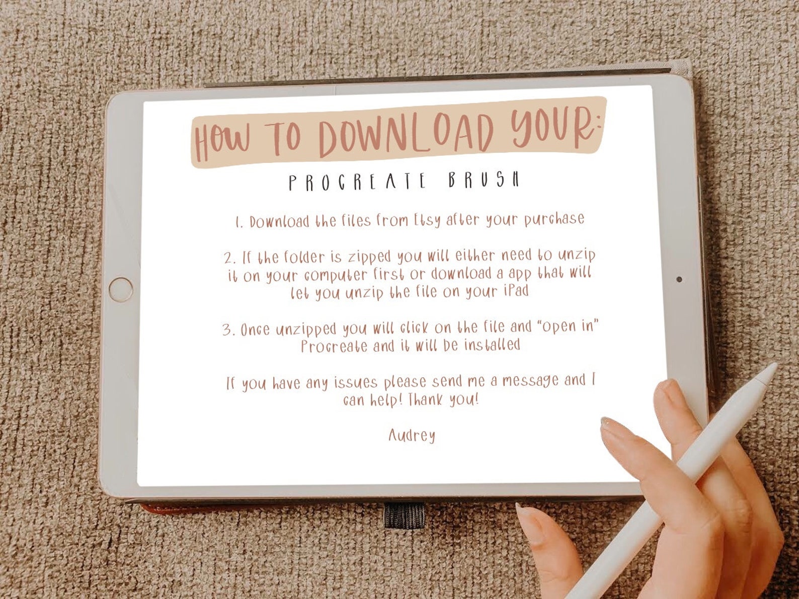 Monoline Procreate Workbook/digital Download/ipad Lettering - Etsy