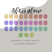 Pastel Goth Procreate Color Palette Lettering Digital Art Digital ...