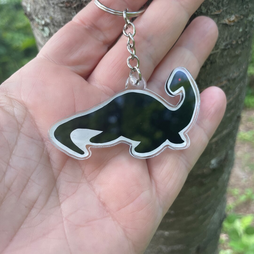 Loch Ness Monster Acrylic Keychain - Etsy