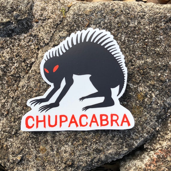 Chupacabra Matte Vinyl Sticker | Etsy