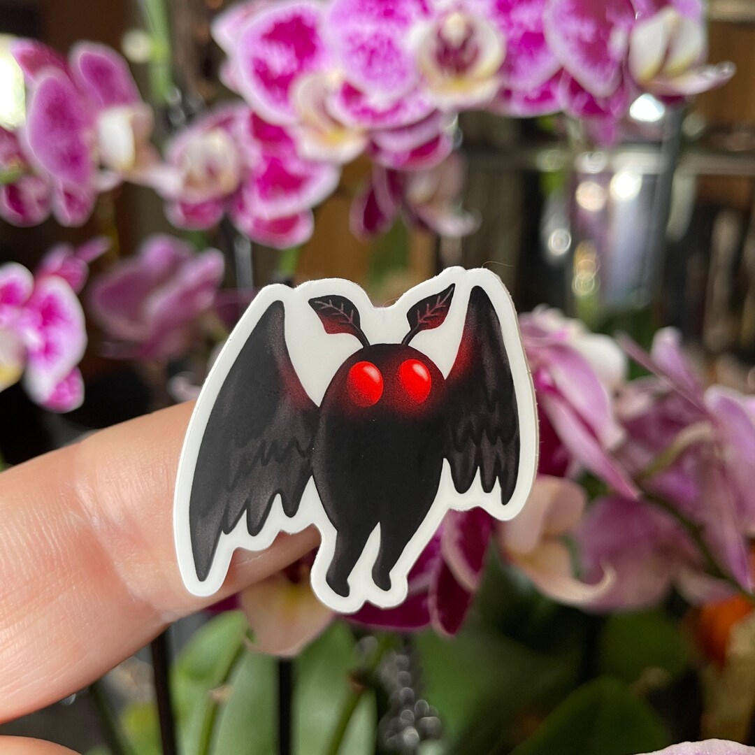 Mothman Vinyl Sticker, Waterproof Laptop Decal - Etsy
