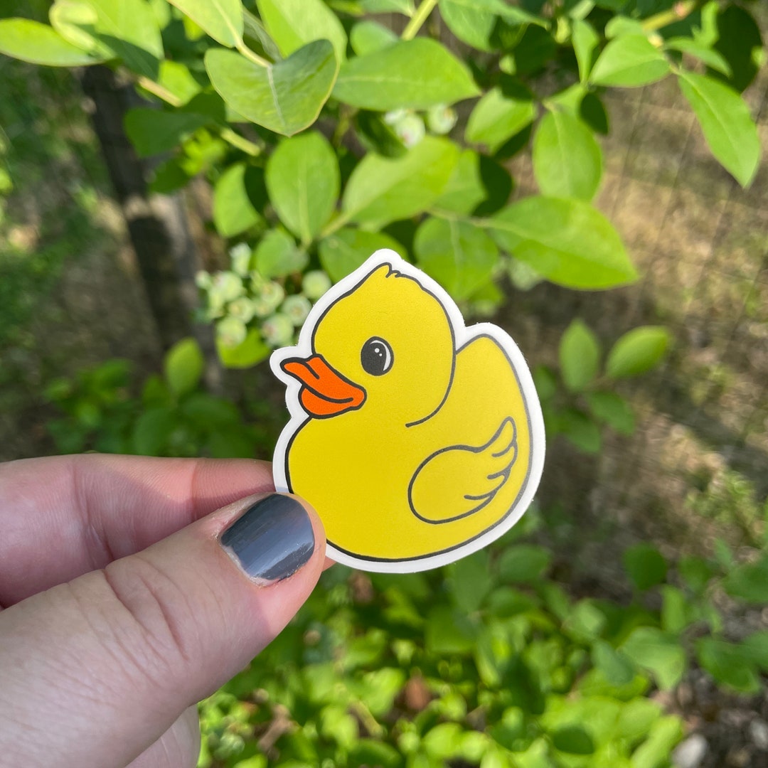 Rubber Duck Sticker, "mini Sticker", Vinyl Sticker - Etsy