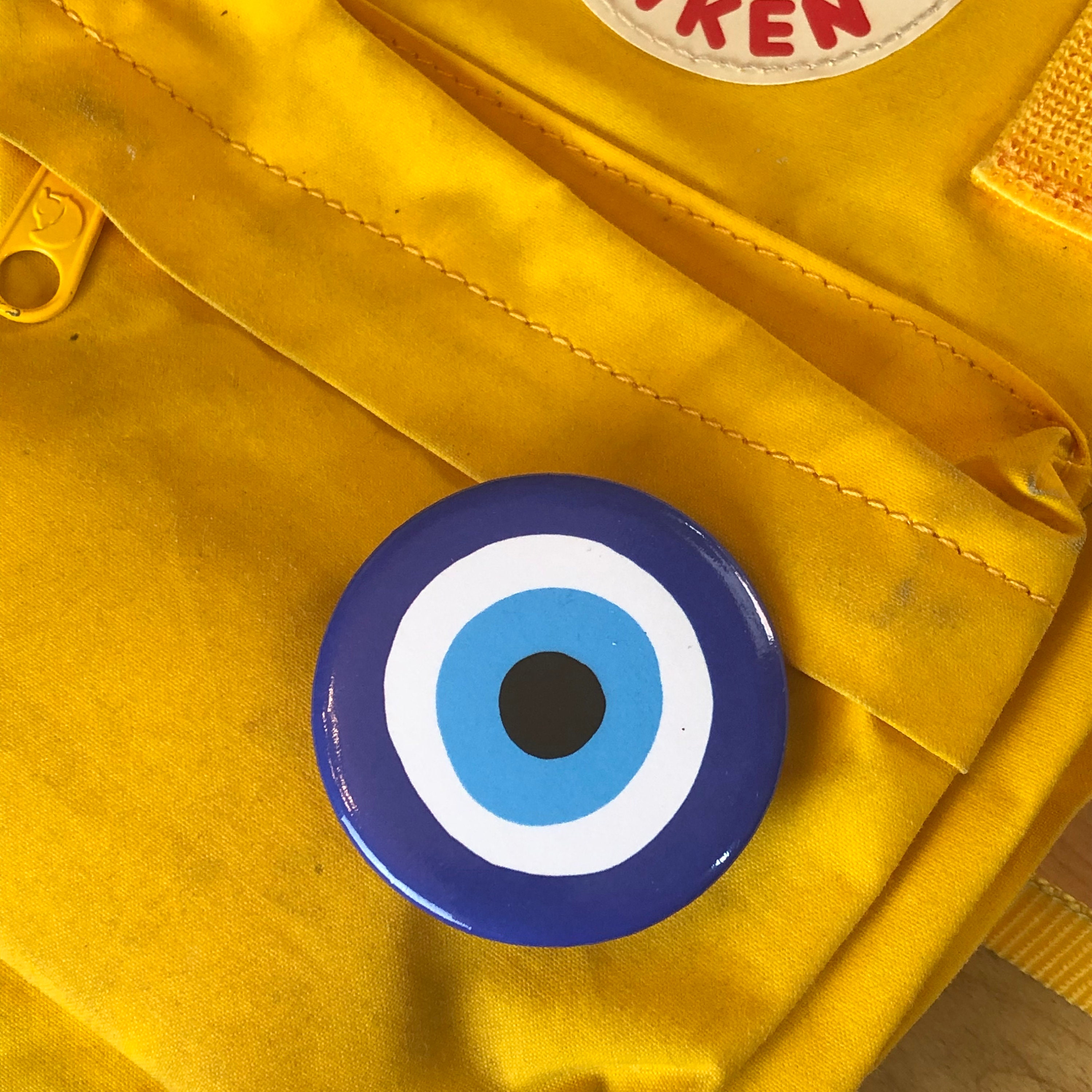 Evil Eye Button | 2.5 Inch - Etsy