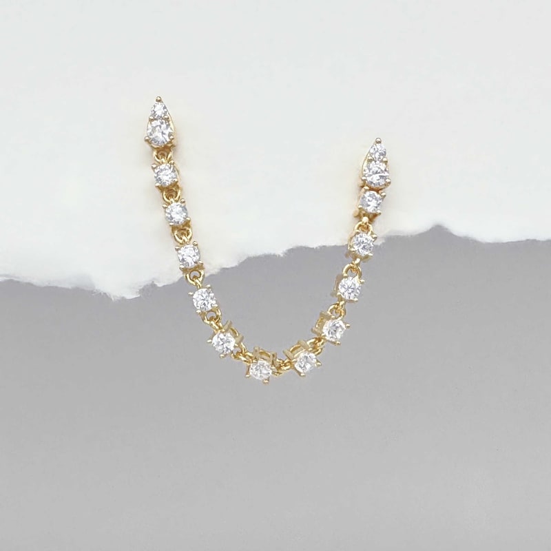 Double Piercing - Etsy