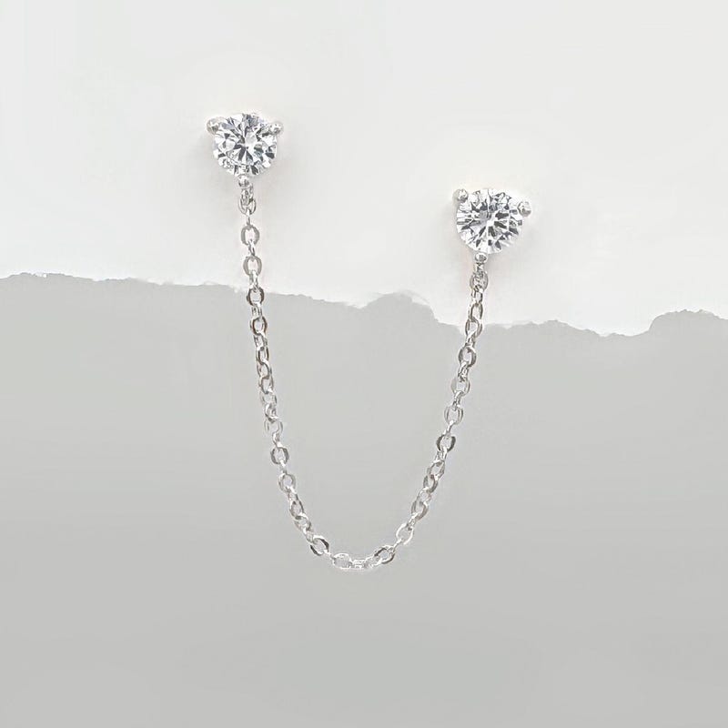 Double Lobe Piercing - Etsy