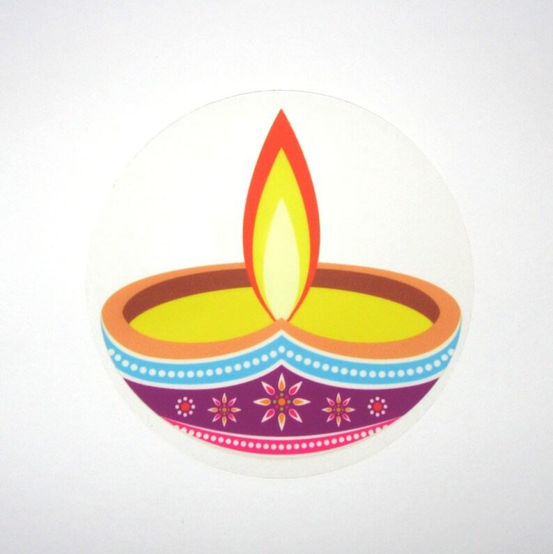 Indian Diva Lamp Window Graphics 3 Pack Reusable & | Etsy