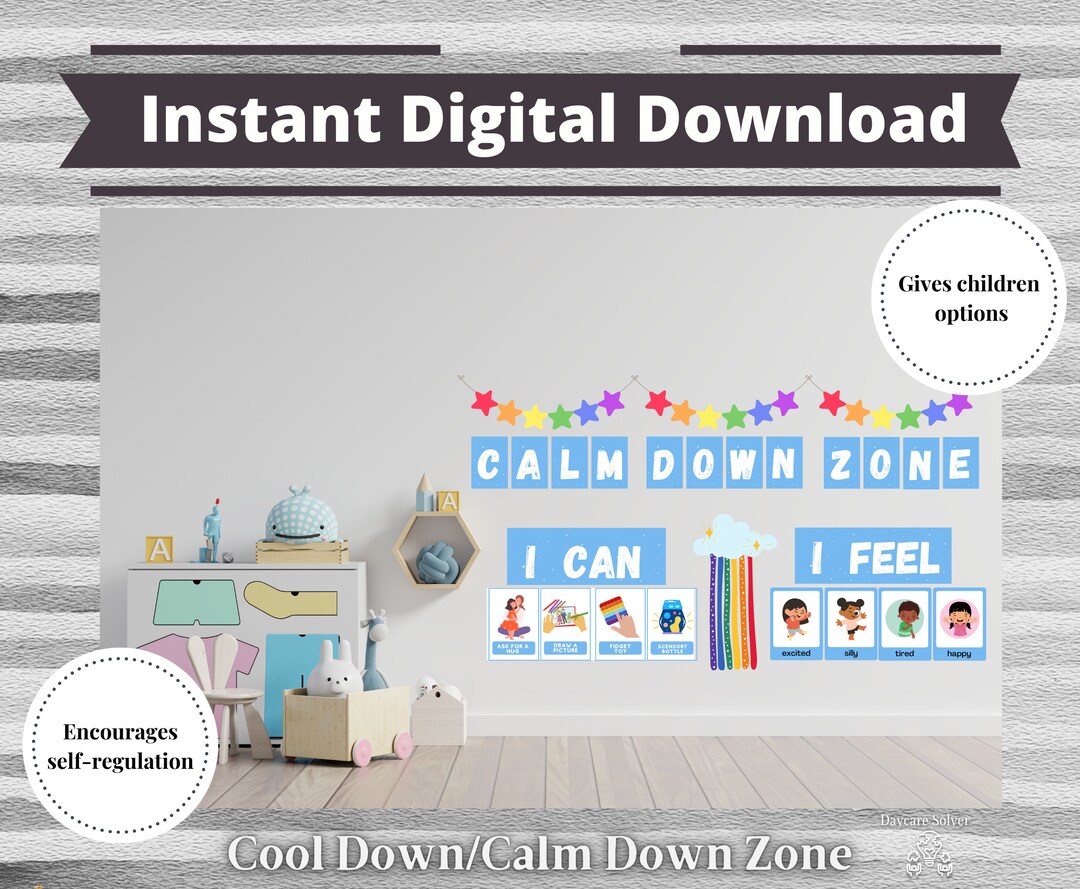 Cool Down Corner Safe Place Calming Strategies Calming Techniquescalm ...