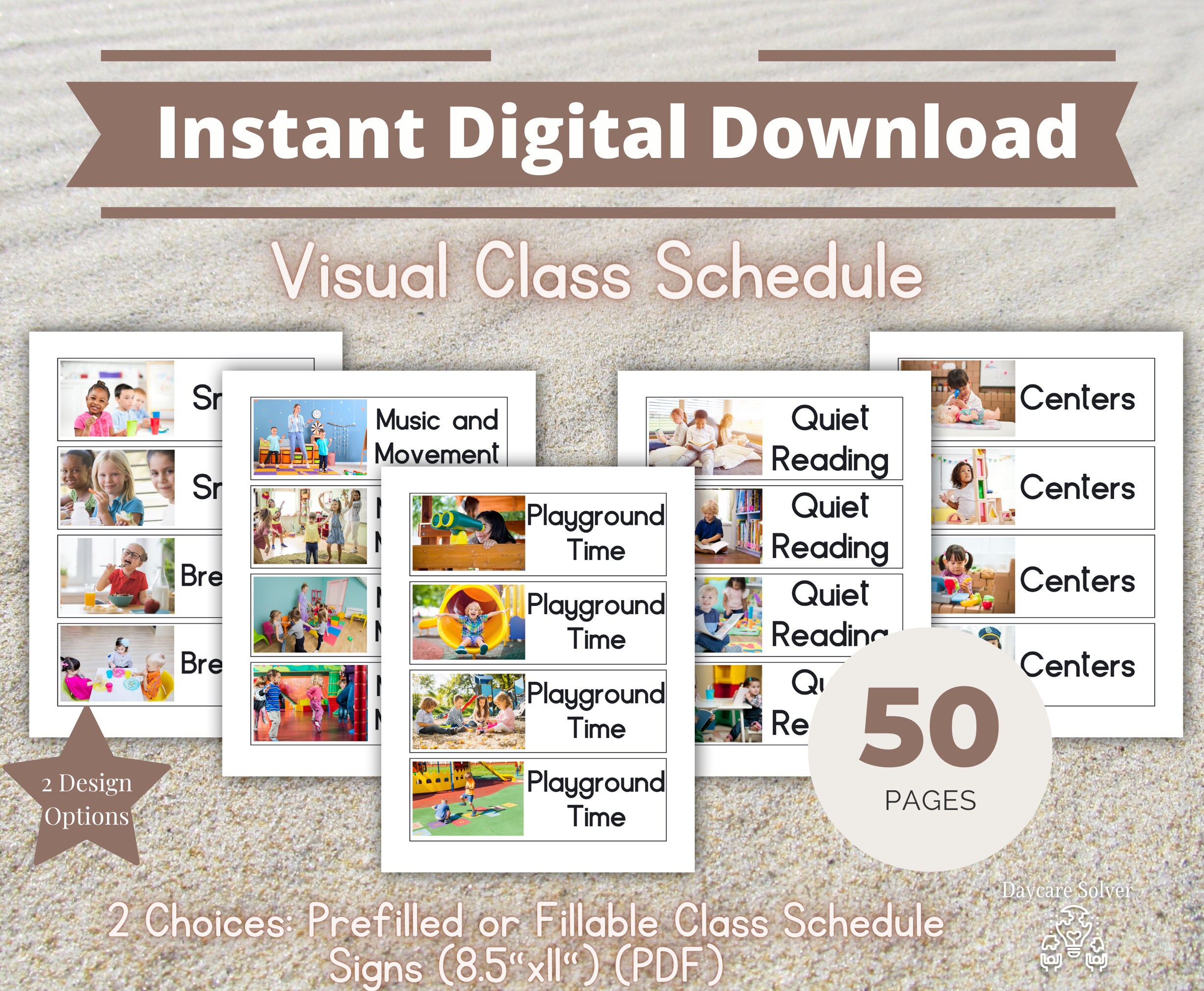 Visual Schedule Classroom Routine Real Photos Schedule Daily Schedule ...