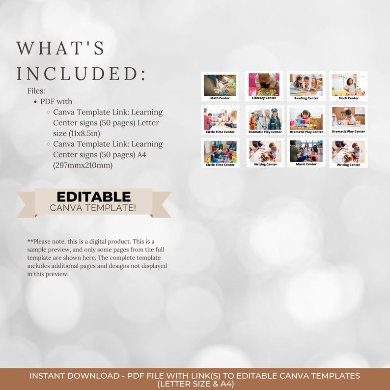 Daycare Center Signs| Learning Center Signs| Play Center Signs| Great ...