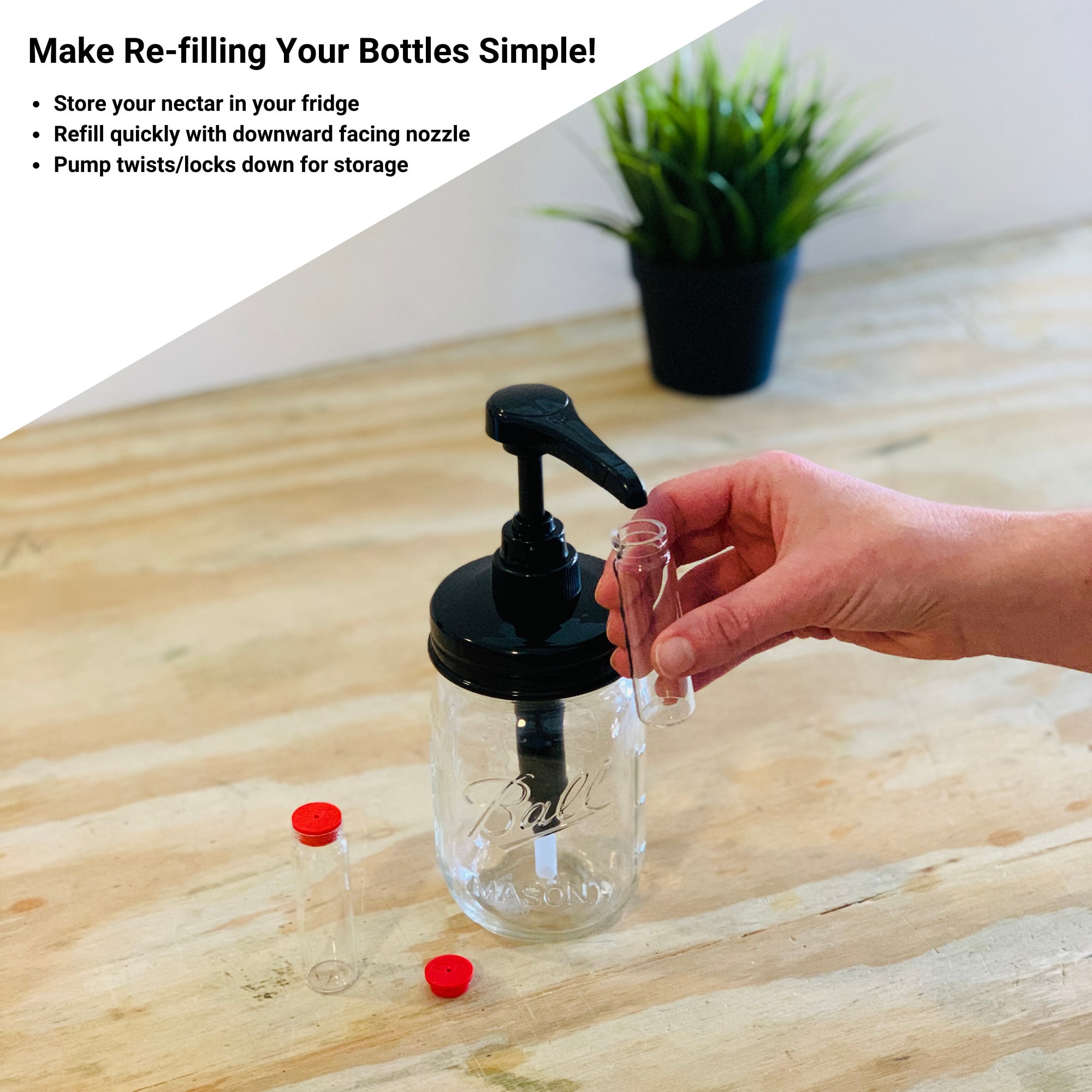 Nectar Dispenser Pump Sweet Feeders Black Syrup Pump - Etsy