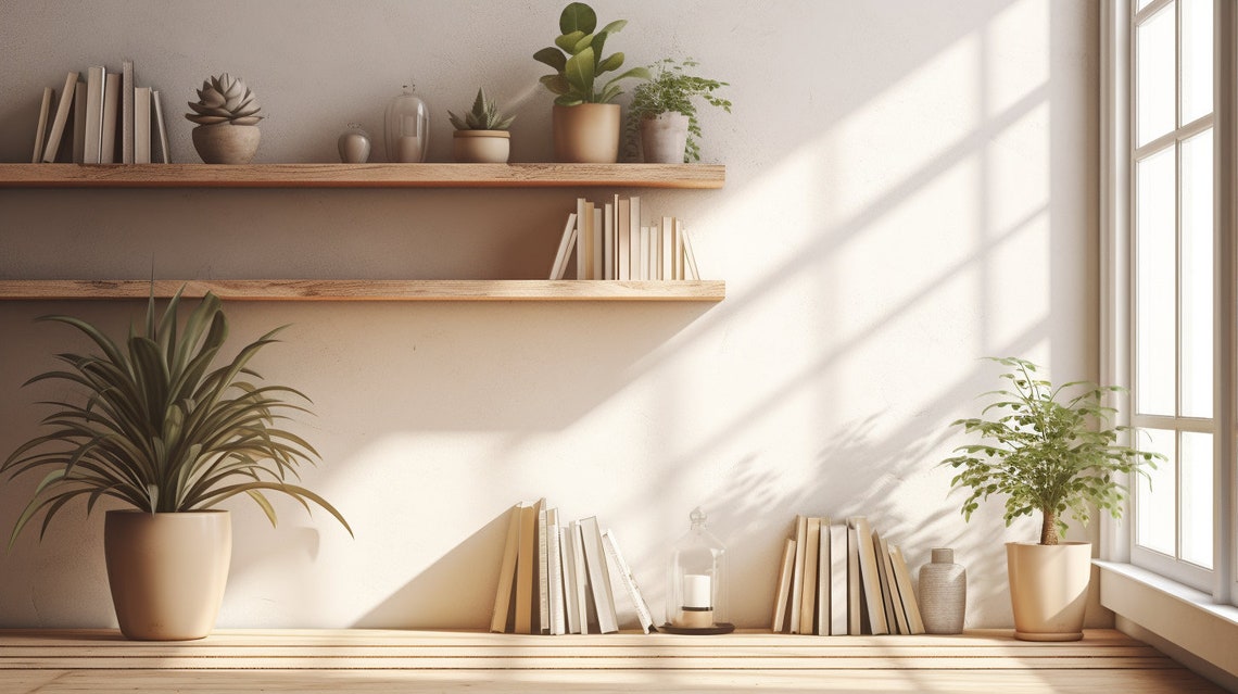 Warm Boho Professional Zoom Virtual Background Bundle Work From Home ...